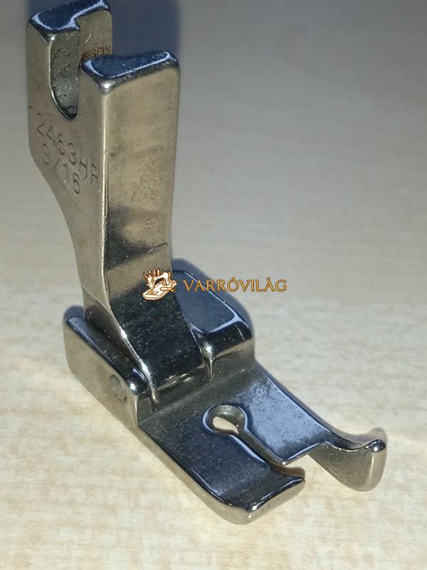 Fix vezetős talp jobbos 4,8mm, 3/16 P813, L12463HR - gyorsvarró talpak